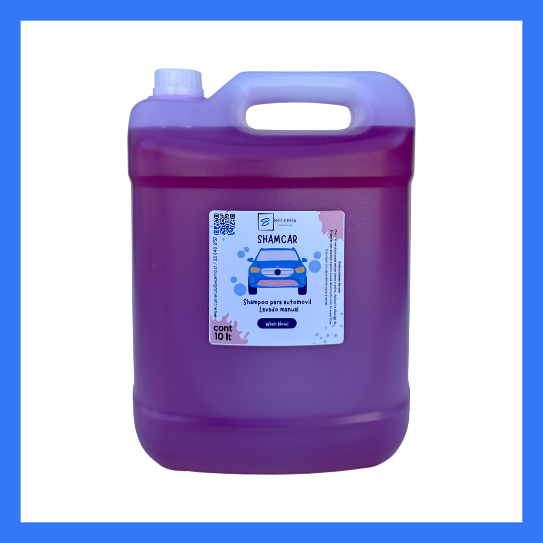 Shampoo para Automóvil 10 LT