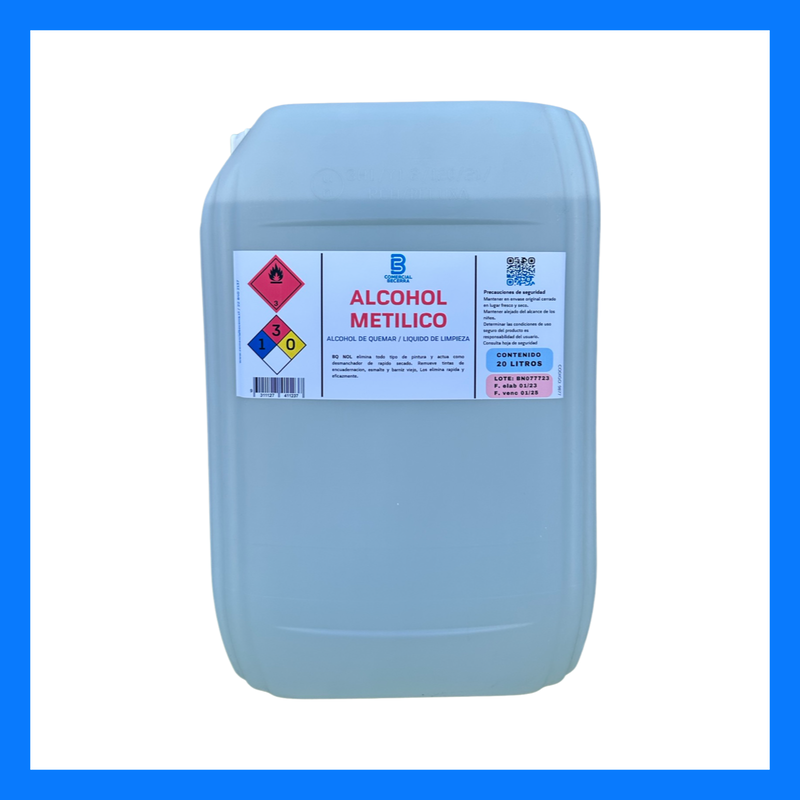 Metanol Alcohol Metílico 20 LT