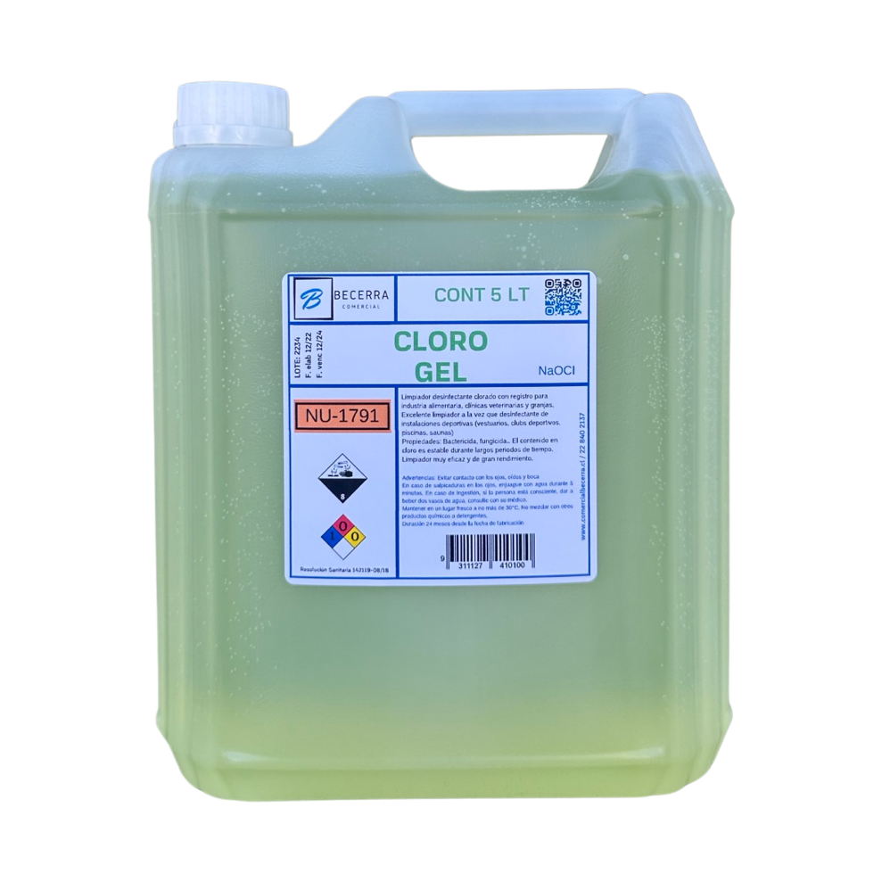 Cloro Gel 5 LT