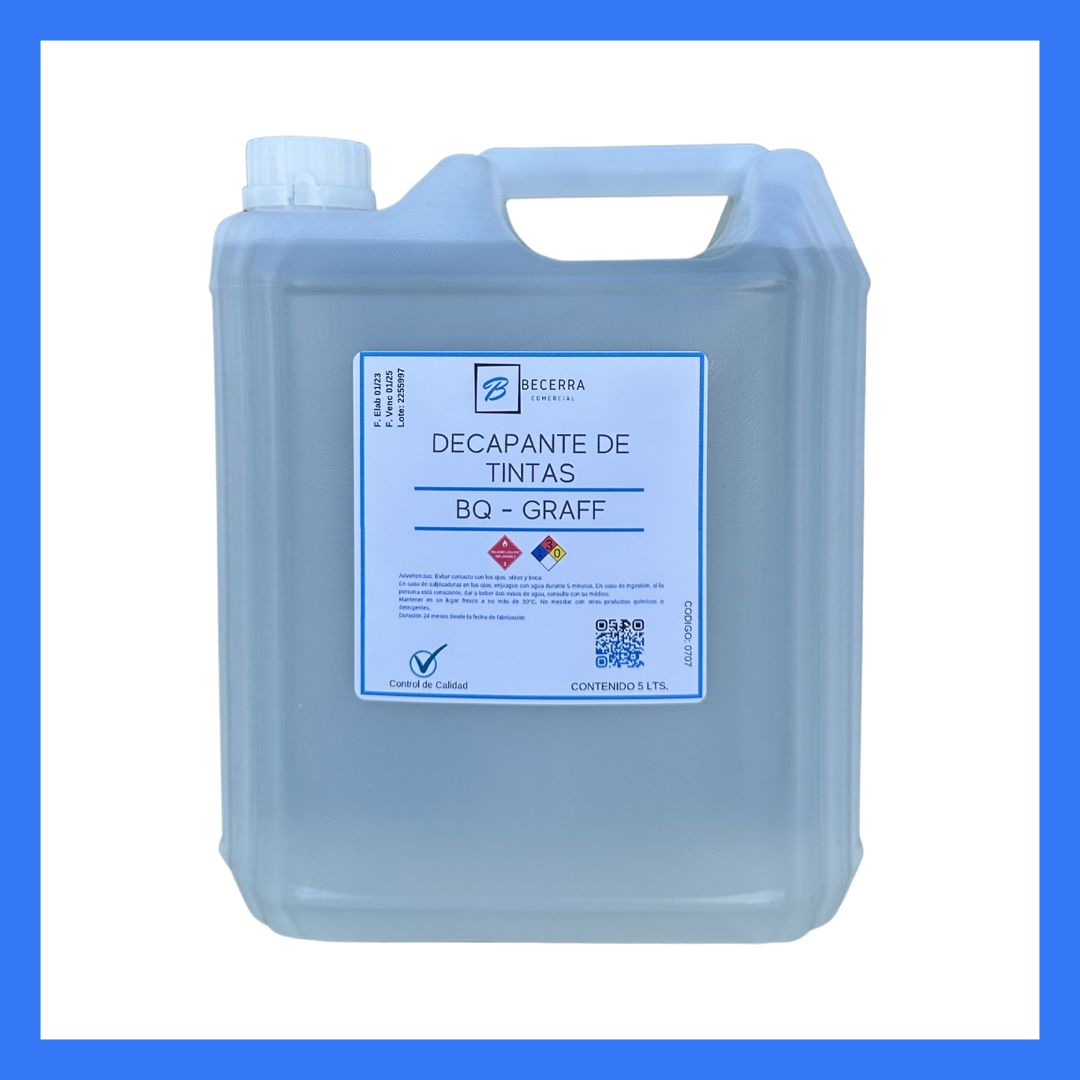 Decapante Líquido Imprenta 5 LT